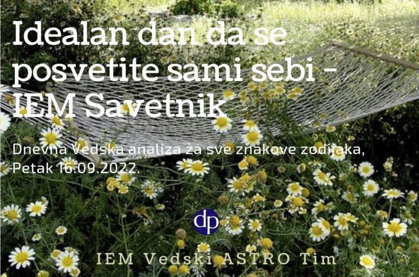 Idealan dan da se posvetite sami sebi - IEM Savetnik Idealan dan da se posvetite sami sebi - IEM Savetnik